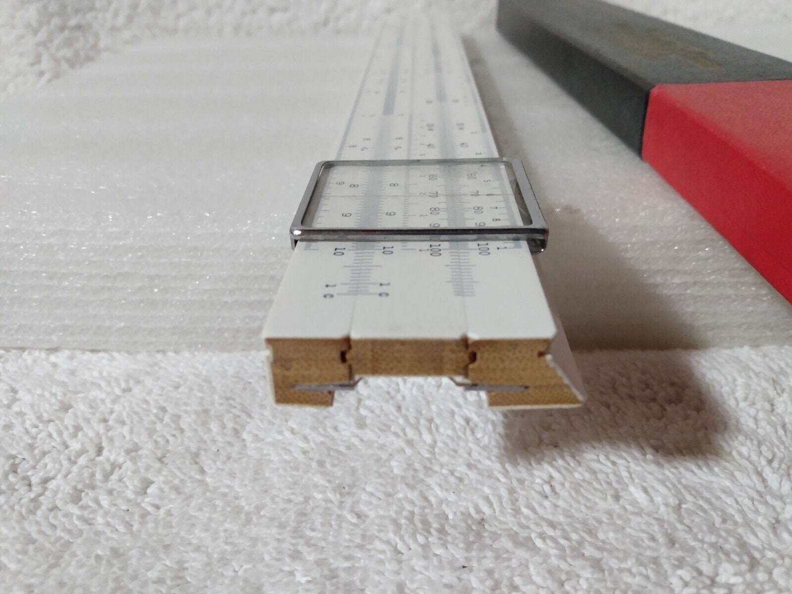 San Aikeiki Relay No. 105 Bamboo Slide Rule Made in Japan for Edmund ...