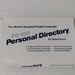 The Worlds Smallest Pocket Computer PD-100 Personal Directory by ...