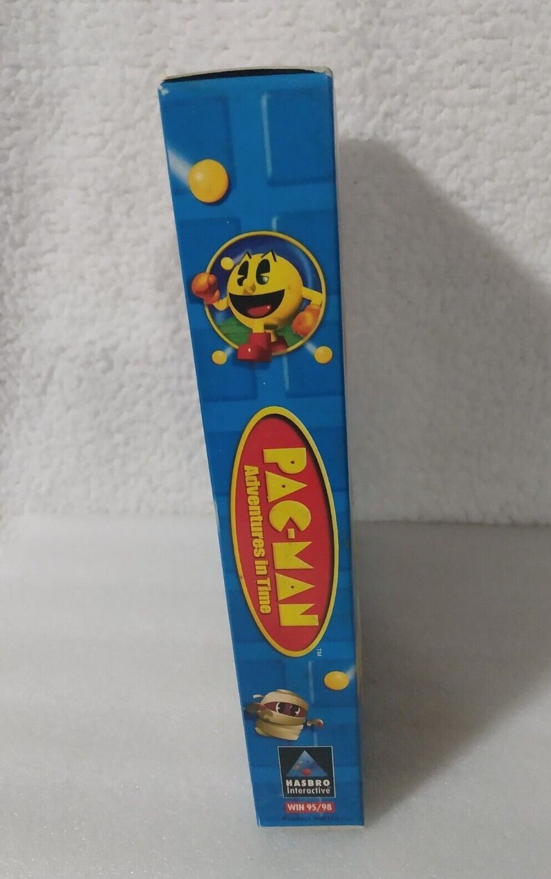 Pac-man: Adventures in Time (PC, 2000) Big Box PC Video Game Hasbro New ...