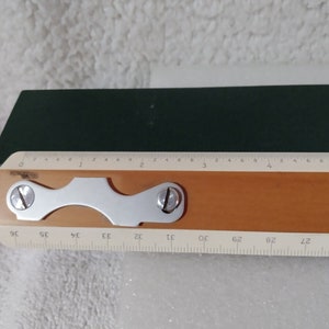 K&E Keuffel and Esser 18in Paragon Drafting Machine Scale 60 0518 ...