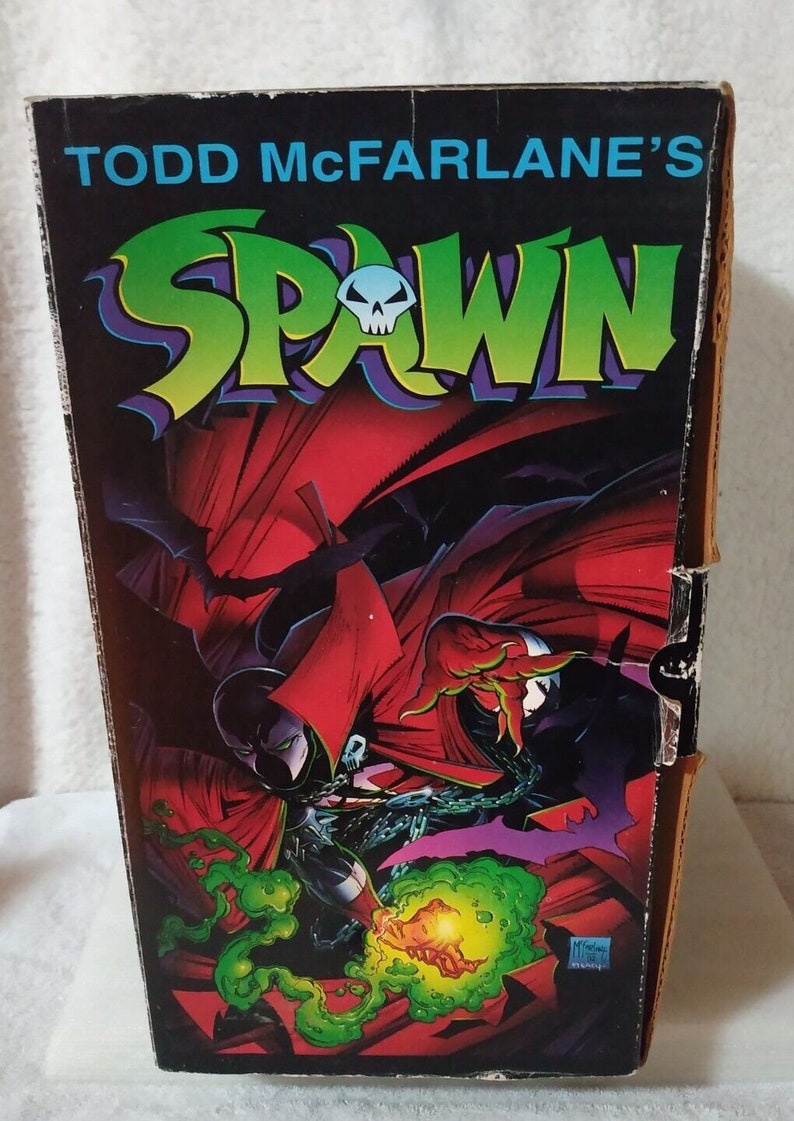 Vintage Todd Mcfarlane's Spawn Collectors Box 1992 Used Empty Comic ...