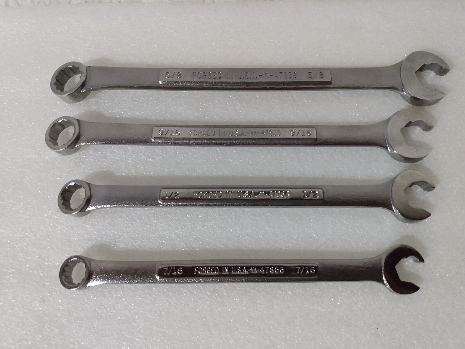 Craftsman Quick Wrench Vintage Craftsman VA 4 Piece Set 5/8 - 7/16 ...