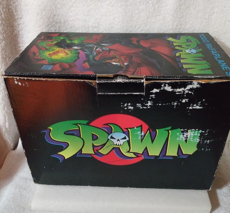 Vintage Todd Mcfarlane's Spawn Collectors Box 1992 Used Empty Comic ...