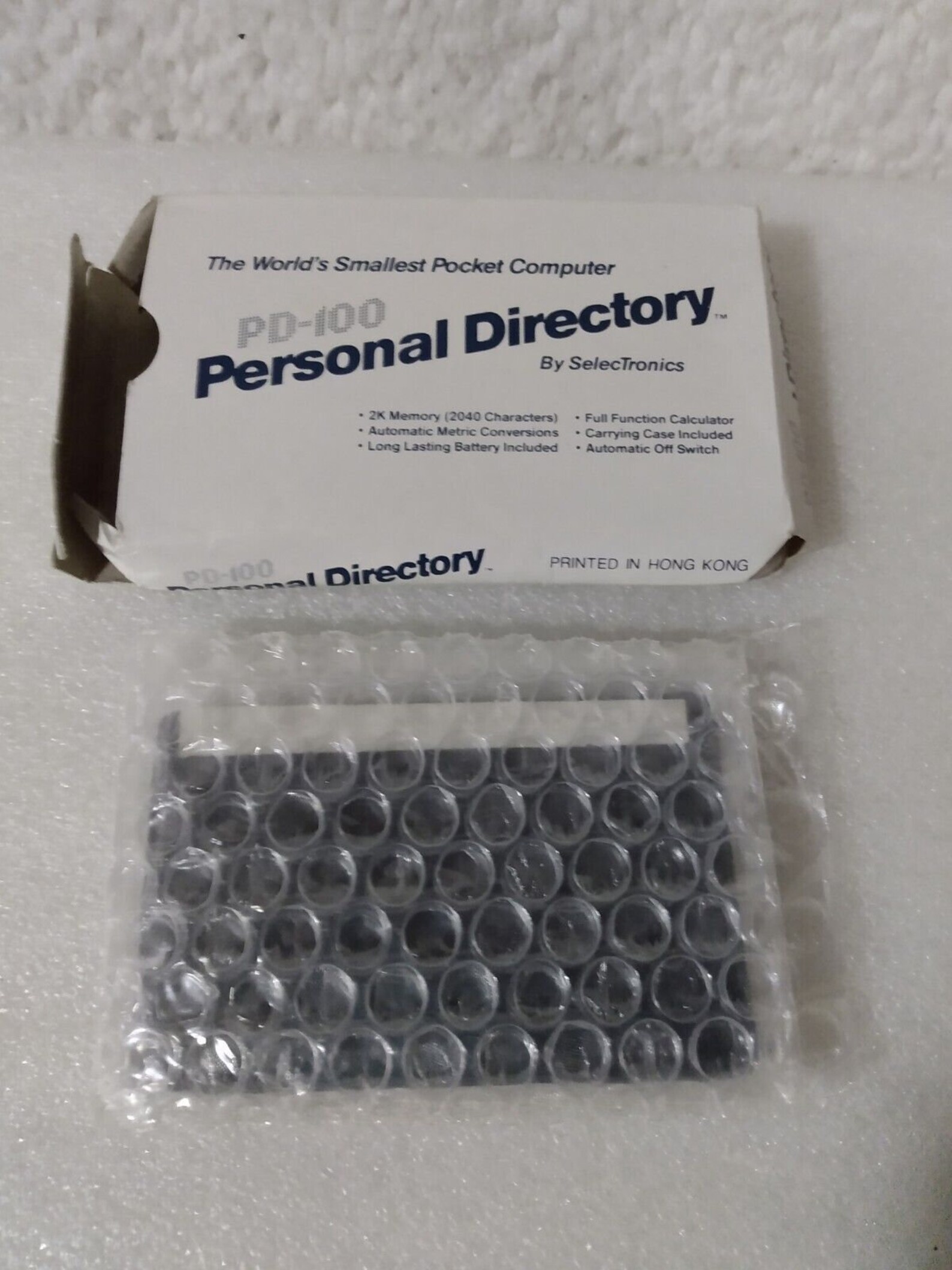 The Worlds Smallest Pocket Computer PD-100 Personal Directory by ...