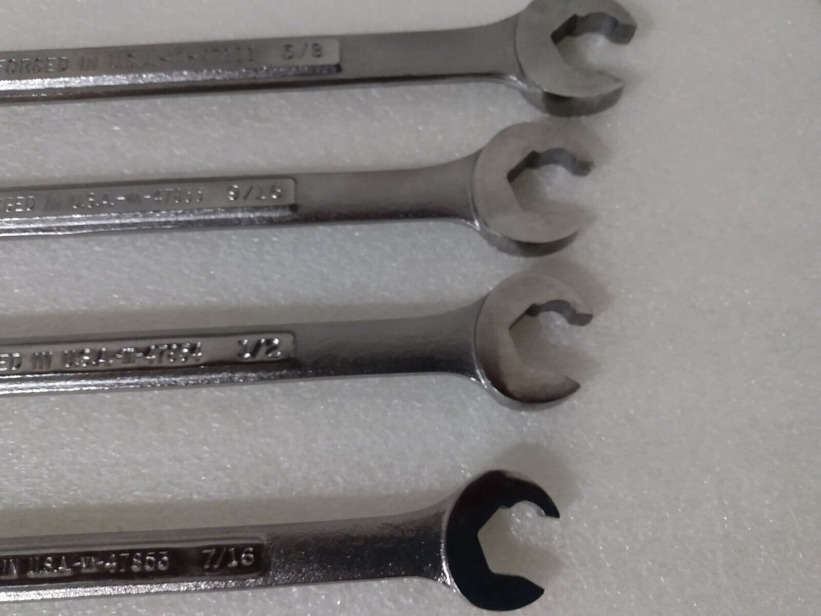 Craftsman Quick Wrench Vintage Craftsman VA 4 Piece Set 5/8 - 7/16 ...