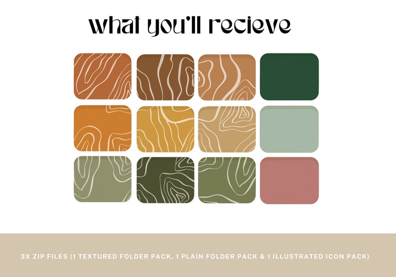 100 Desktop Folder Icons, Mac Terracotta Townhouse Plant Themed Icons ...