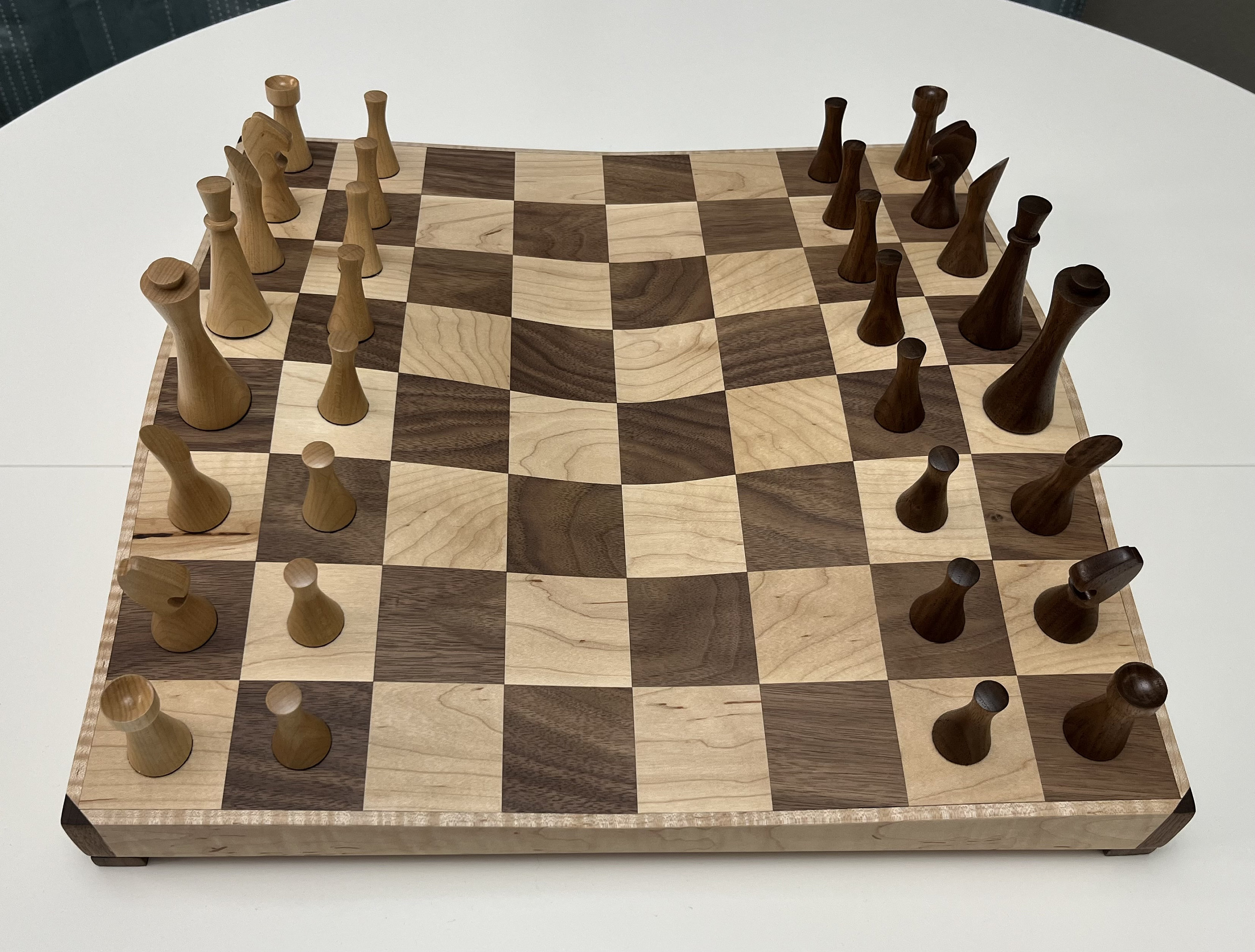 Battlefield Chess Board & Pieces - Etsy