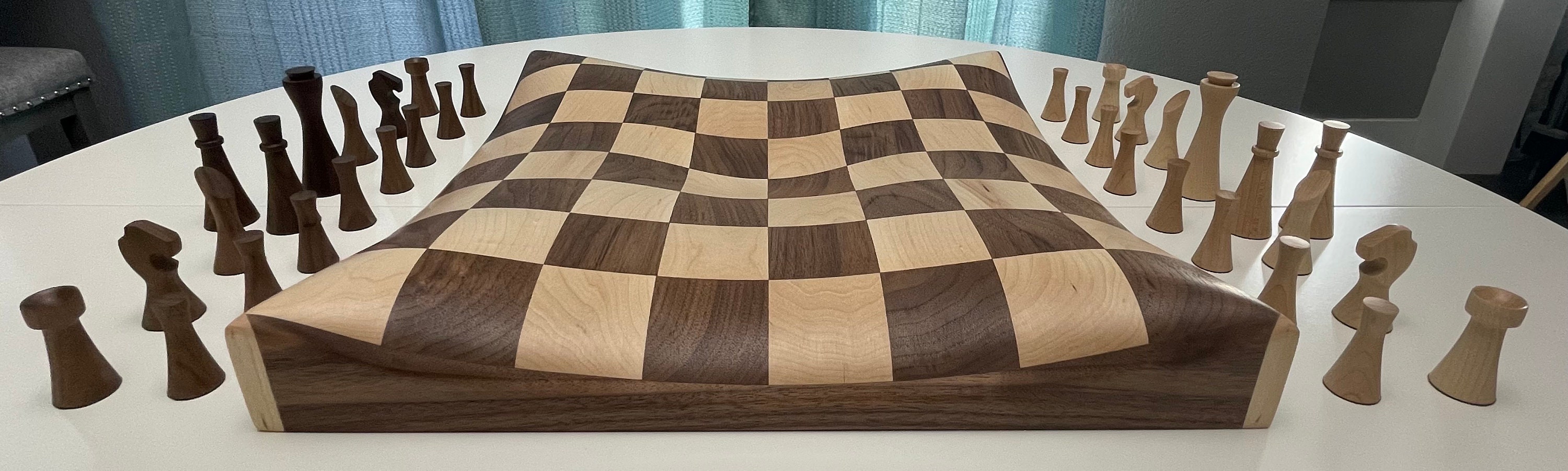 Battlefield Chess Board & Pieces - Etsy