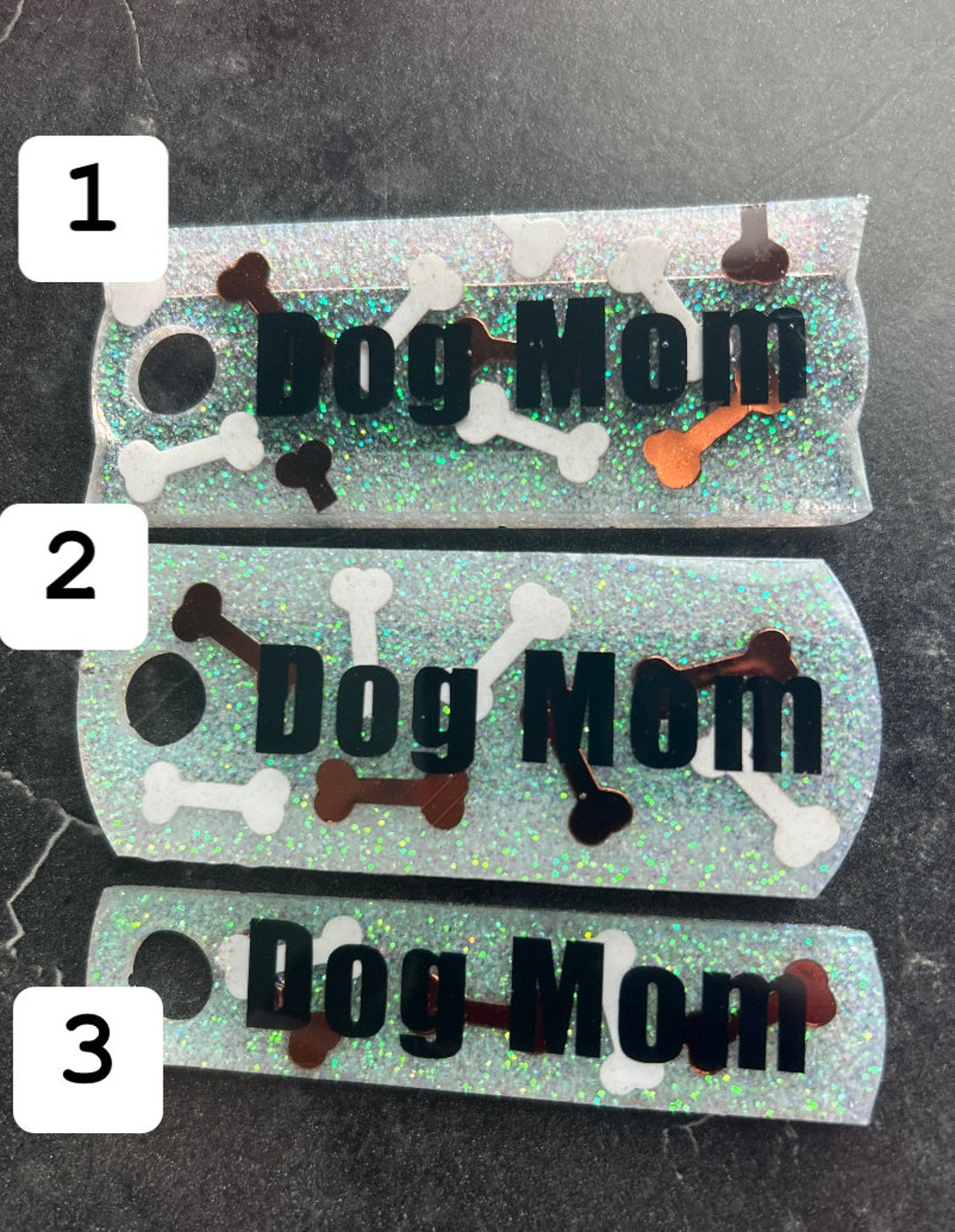 Dog Mom 40 Oz Stanley Toppers, Hand Crafted, Resin Sealed, Tumbler ...