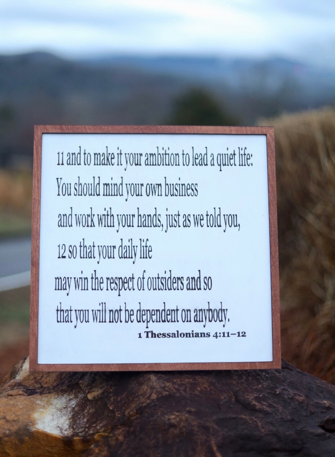 Custom Bible Verse Sign - Etsy