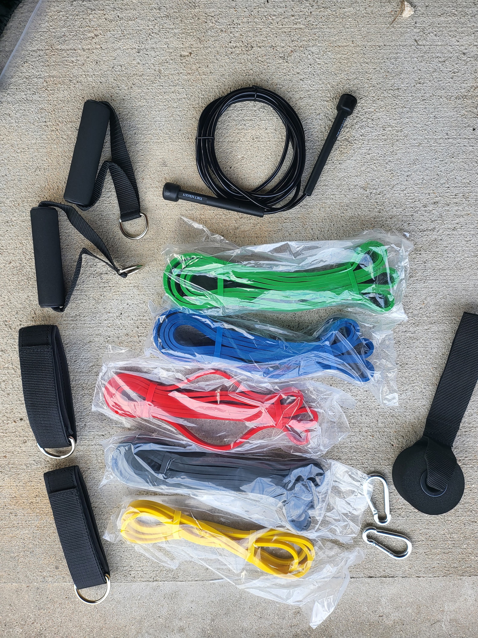 5 Packs Pull up Assist Bands, Pull up Straps, Resistance Bands With ...