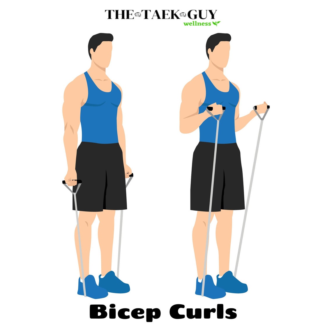 5 Packs Pull up Assist Bands, Pull up Straps, Resistance Bands With ...