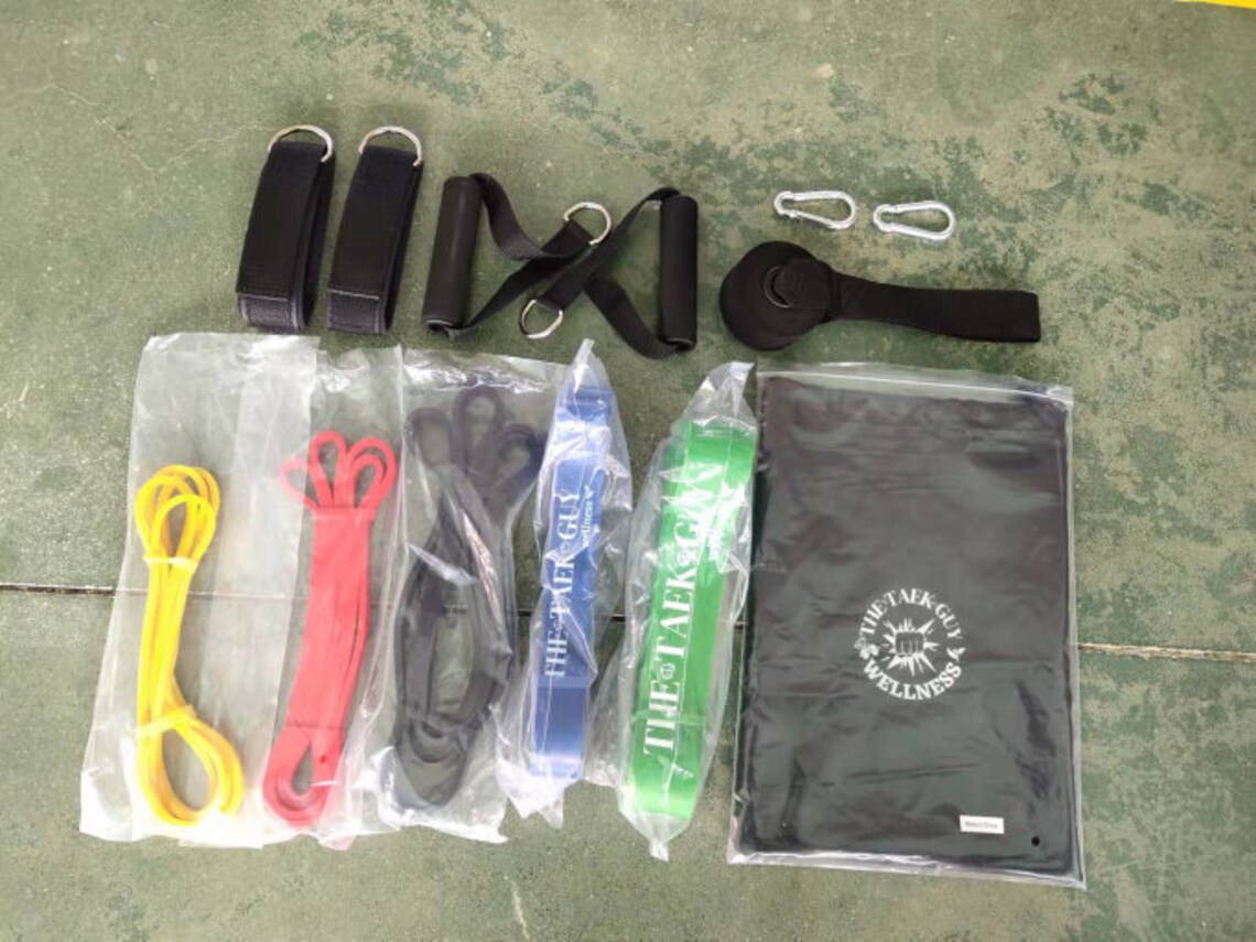 5 Packs Pull up Assist Bands, Pull up Straps, Resistance Bands With ...