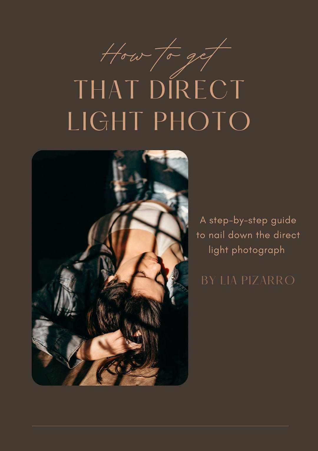 How to Shoot a Photo With Direct Light - Etsy