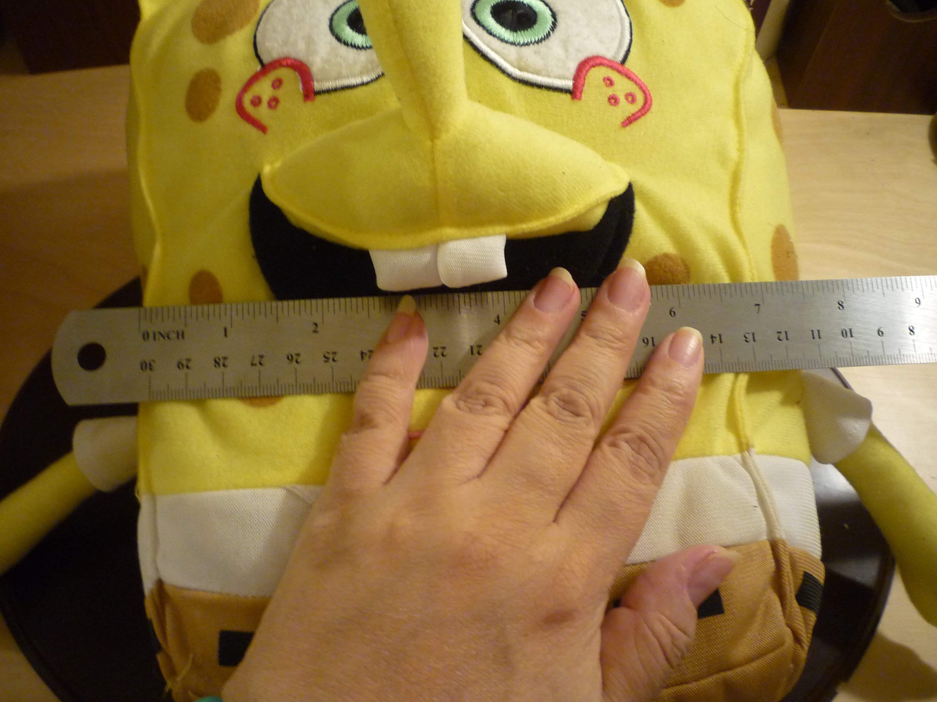 Spongebob Squarepants Soft Plush Stuffed Kids Backpack - Etsy