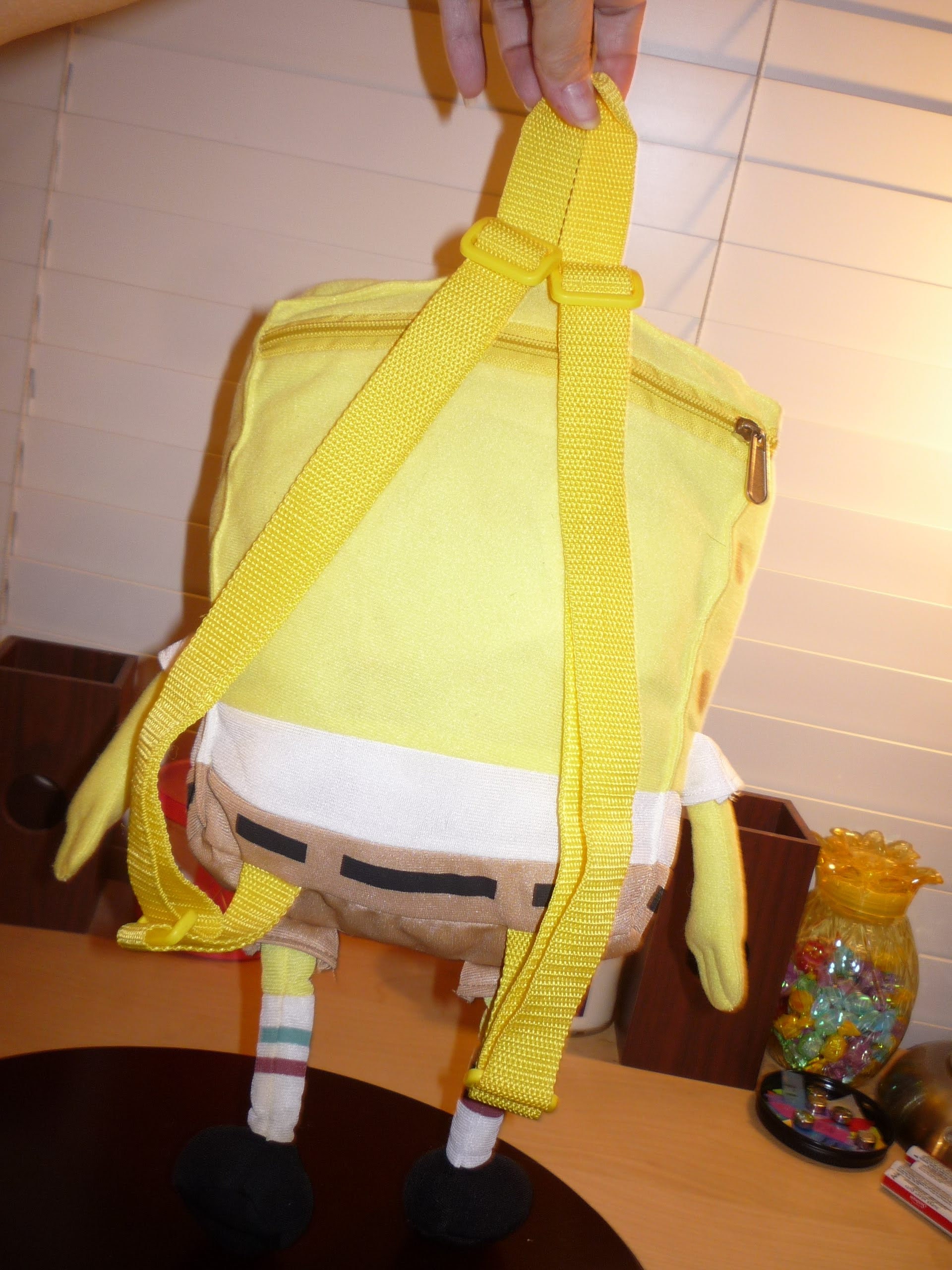 Spongebob Squarepants Soft Plush Stuffed Kids Backpack - Etsy