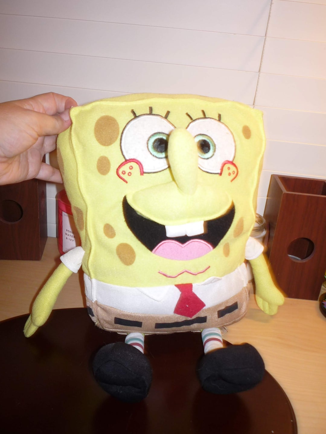 Spongebob Squarepants Soft Plush Stuffed Kids Backpack - Etsy