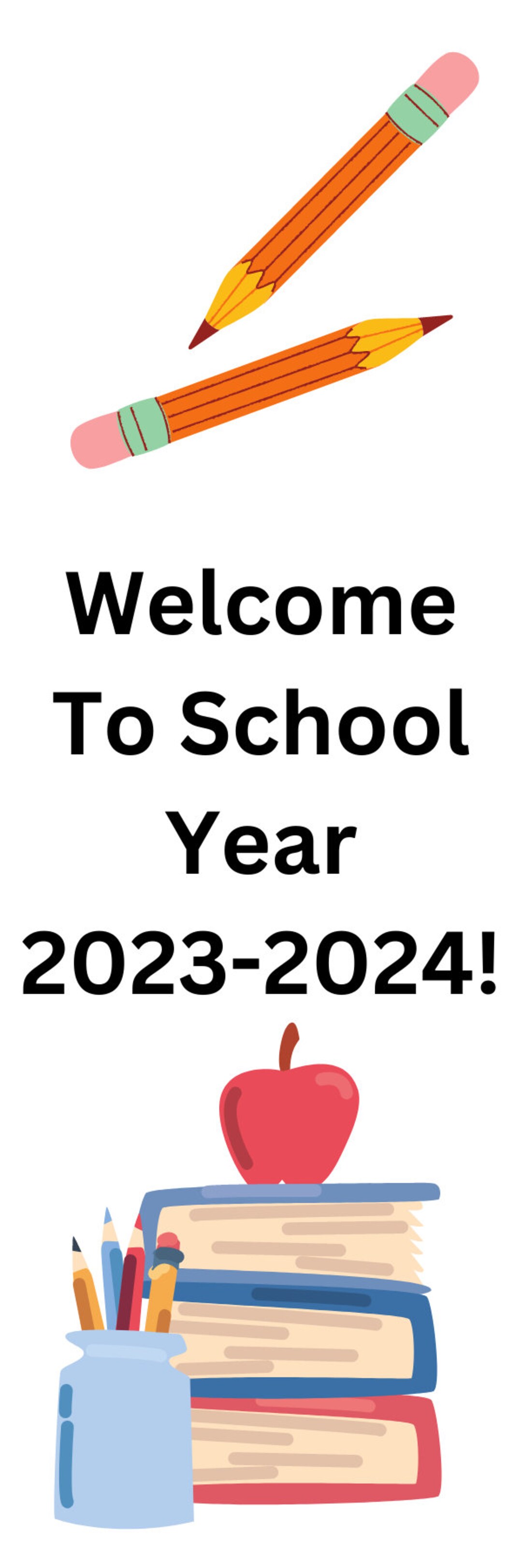 Back to School Bookmarks-middle School Stuff Teens School - Etsy