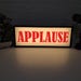 Applause Sign | Table and Wall Light Box | Laugh Sign | Illuminated Boo ...