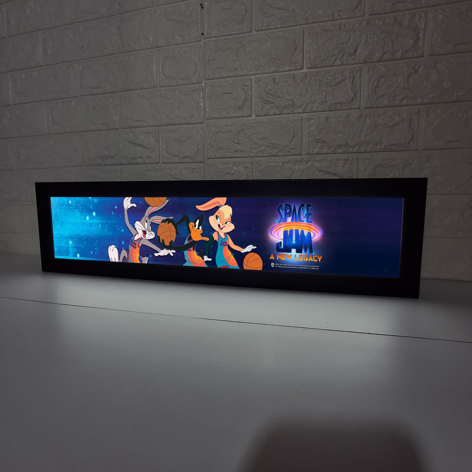 Movie Poster 27x40 Light Box – Matte Black LED Lighted Film Poster ...