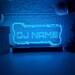 Custom DJ Name Sign, Personalized Dj Gift, Dj Logo Design, Dj Lights ...