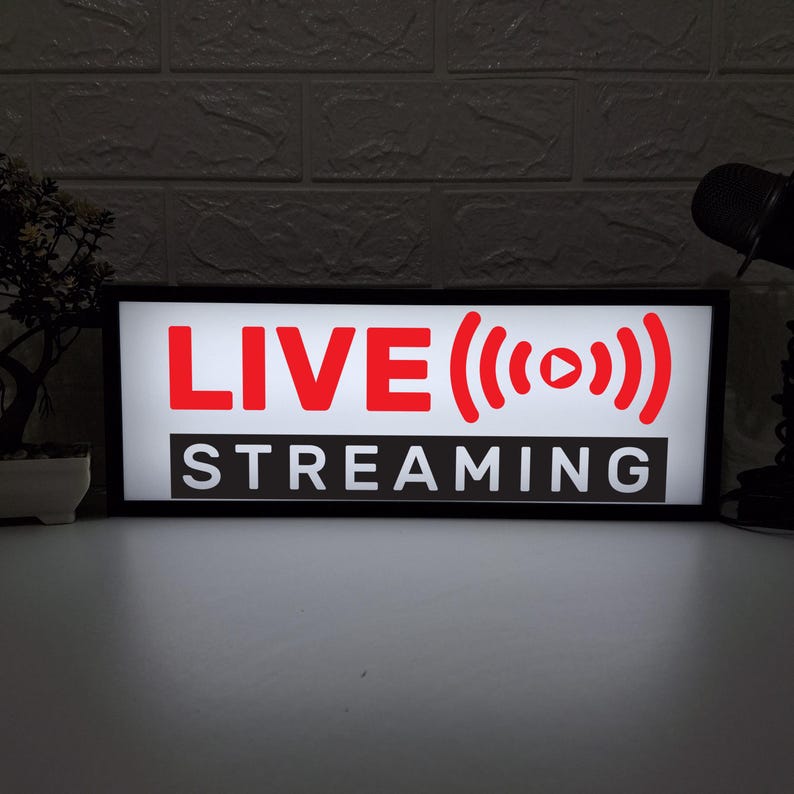 On Air Sign Lamp | on Air Lightbox | Podcast Sign | Broadcast Room ...