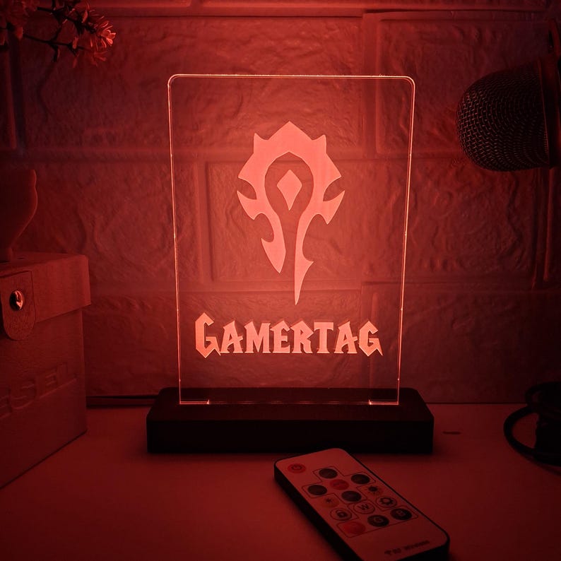 Wow Sign Gamertag, World of Warcraft Inspired Custom Gamertag ...