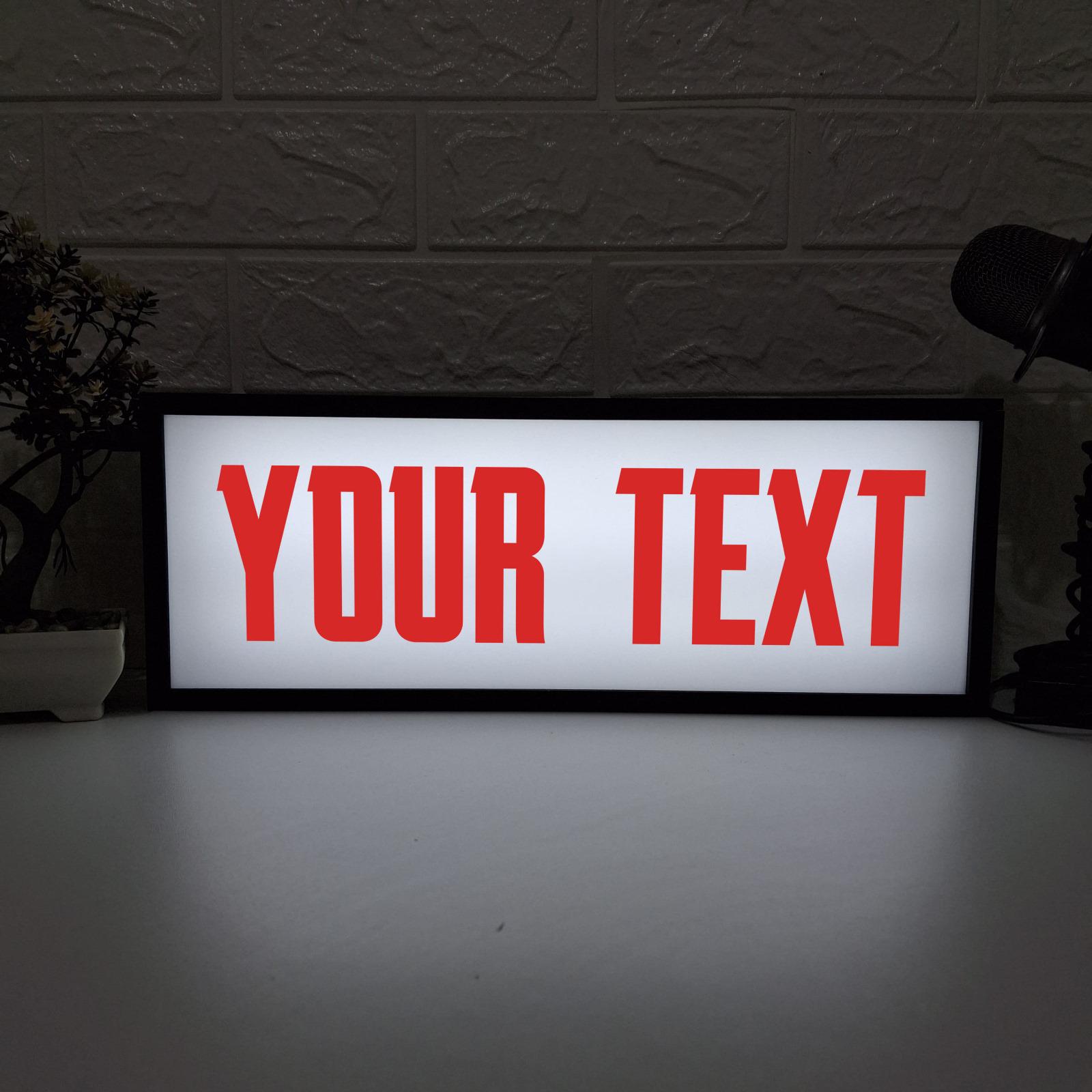 Light Box With Custom Logo,personalized Light Box,business Logo Sign ...