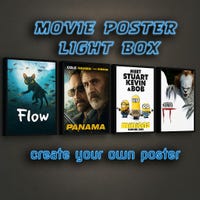 Led Poster Frame Light Box,custom Ultra-thin LED Light,custom Movie ...
