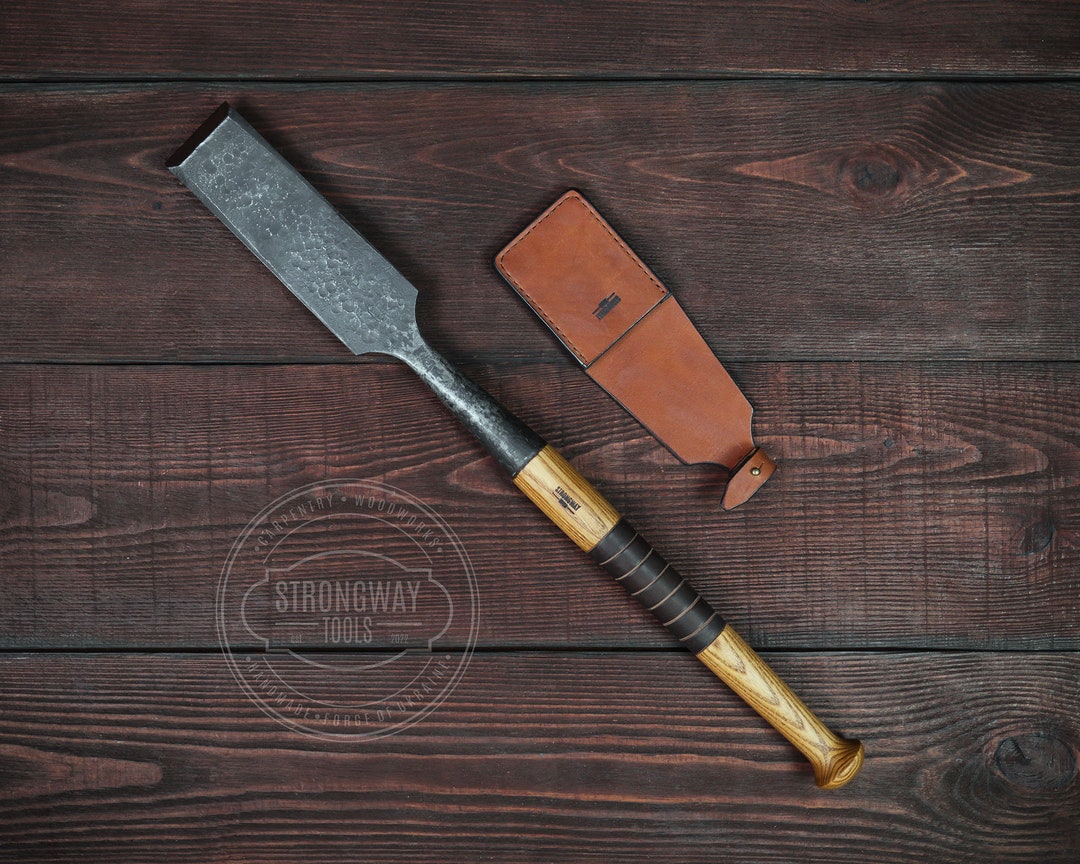 Straight Timber Framing Chisel Welterweight, Carpenters Slick Chisel ...
