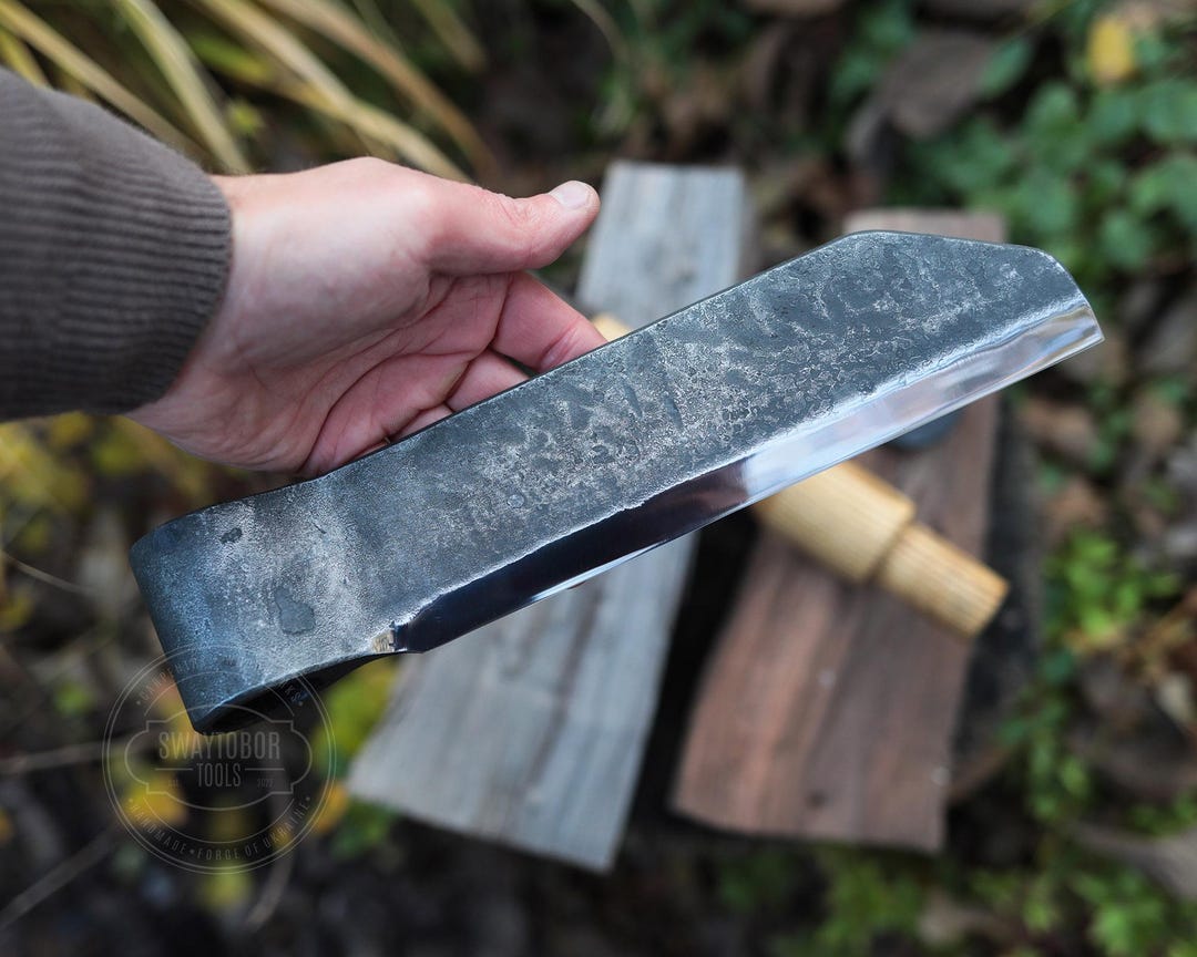 Hand-forged Wood Splitting Froe | Bushcraft, Green Woodworking & Timber ...