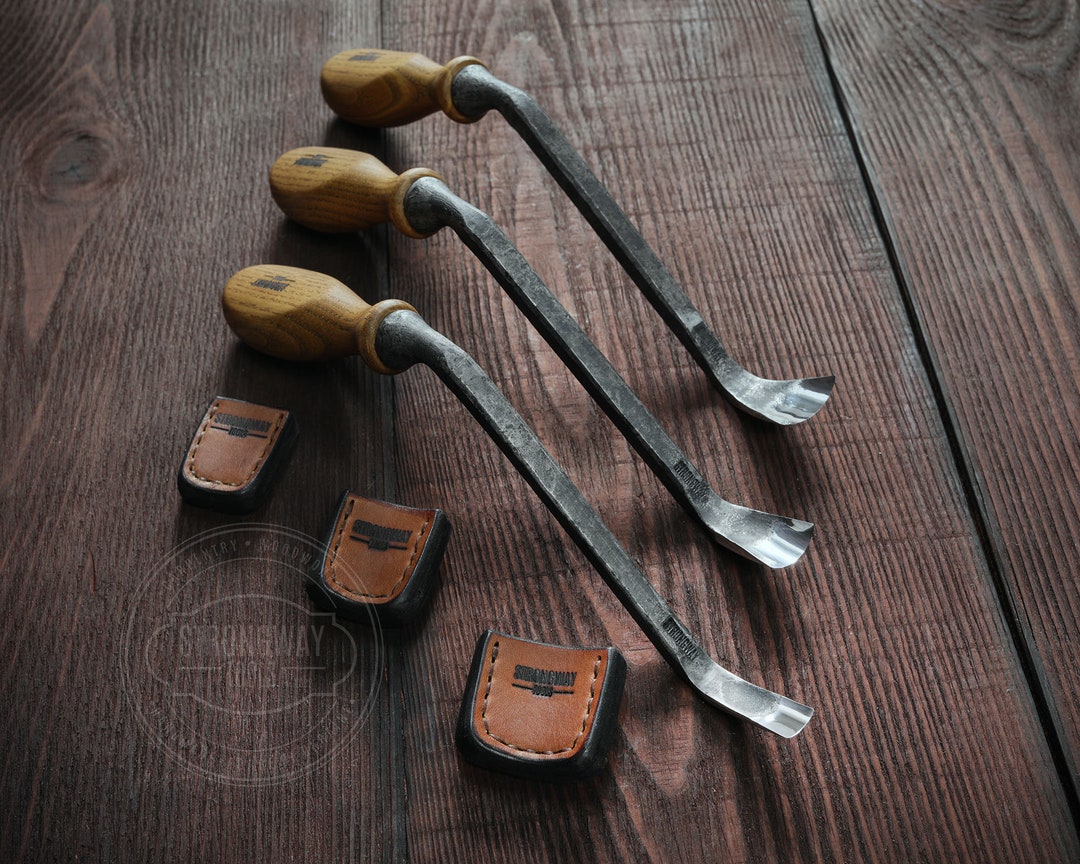 Set. Hooked Dogleg Gouges, Gouge Wood Carving Tools Tool for Spoon ...