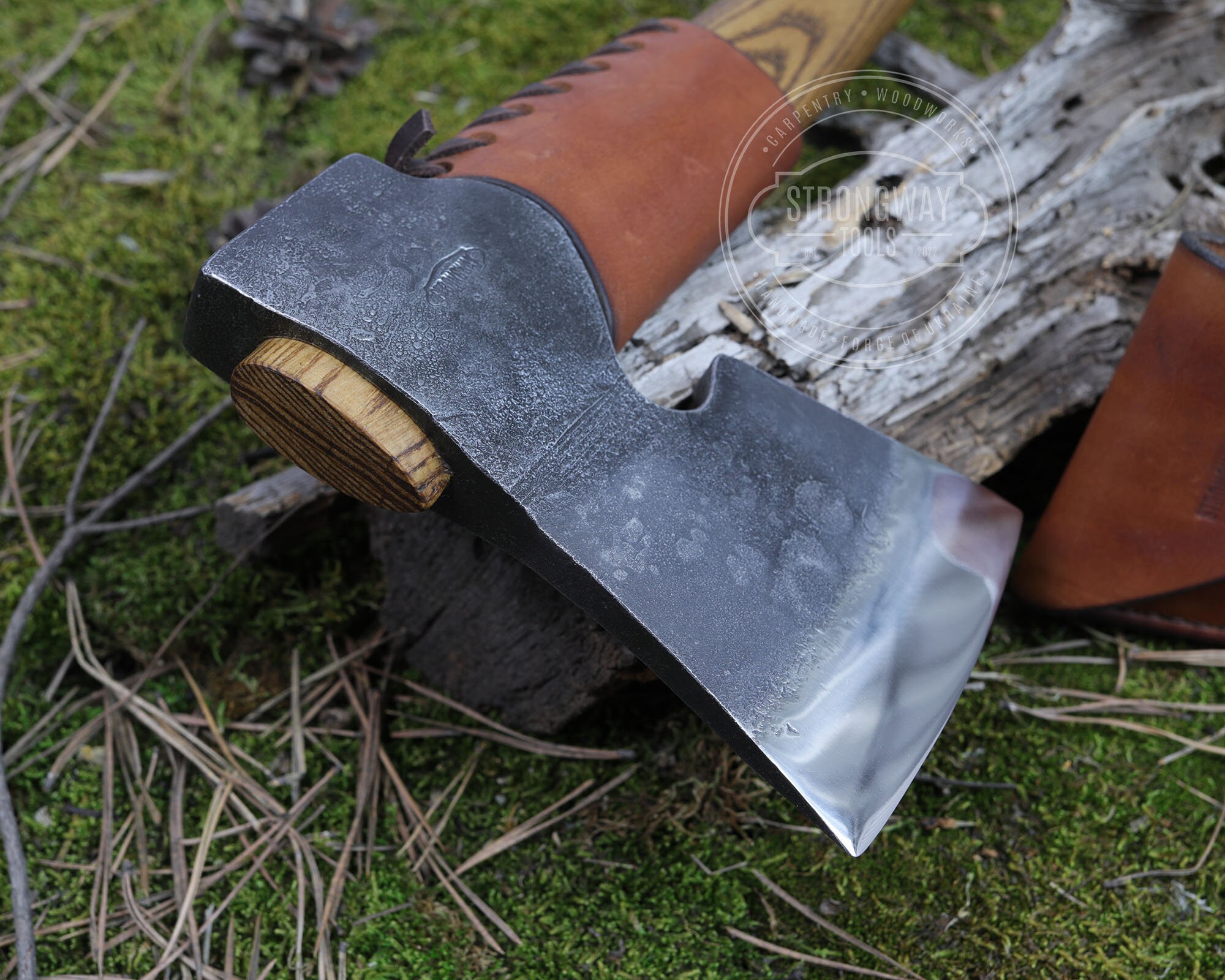 Bushcraft Axe, Forest Axe, Hiking Axe, Forest Hatchet, Axe From 52100 ...