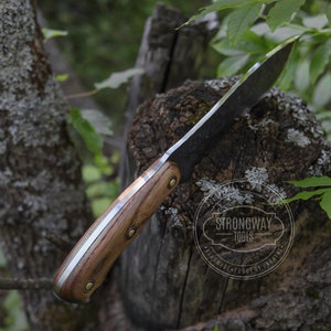 Bushcraft Knife Molle System on Sheath, Molle Sheath Knife, Bushcraft ...