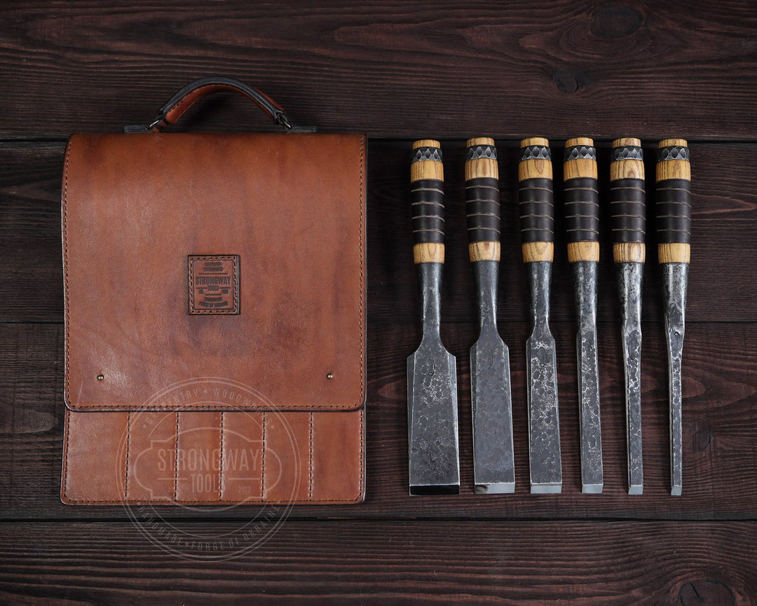Set of Six Timber Chisels, Forged Chisel Set (6pcs), Carpenters Chisel ...