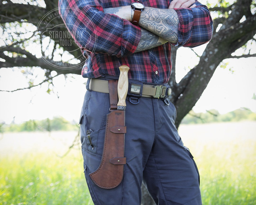 Knife for Cutting Knots Bushcraft Knife With Sheath Outdoor - Etsy