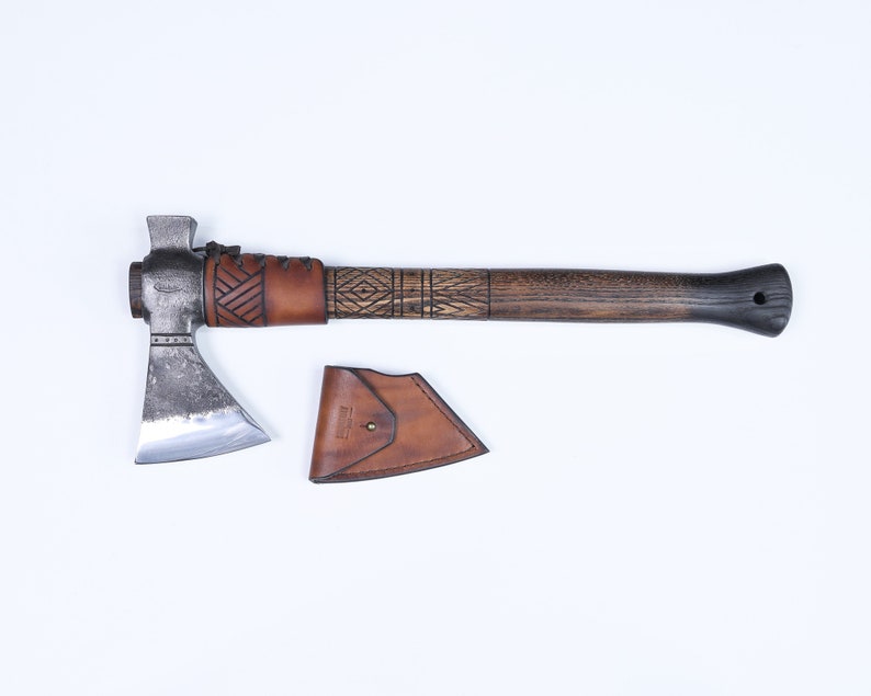 Small Tomahawk Axe Bushcraft Axe Forest Axe Hiking Axe - Etsy