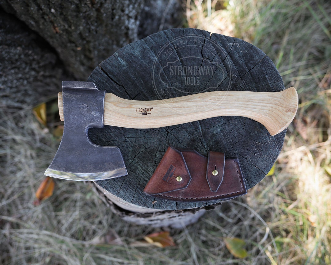 Small Finnish Carving Axe With Octagonal Handle, Carving Axe, Caring ...