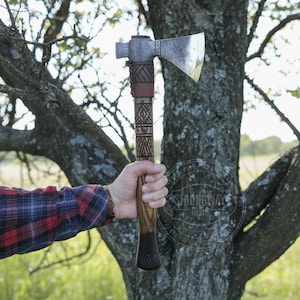 Small Tomahawk Axe, Bushcraft Axe, Forest Axe, Hiking Axe, Forest ...