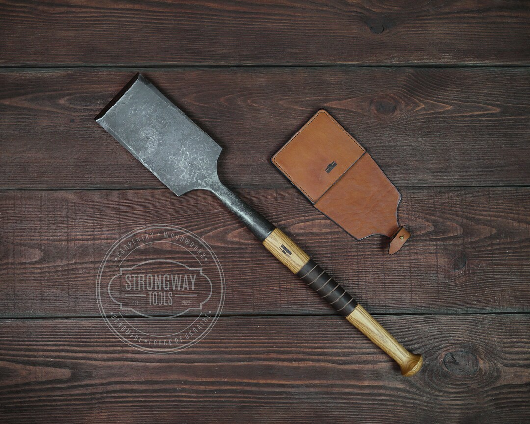 Straight Timber Framing Chisel Big, Carpenters Slick Chisel, Hand ...