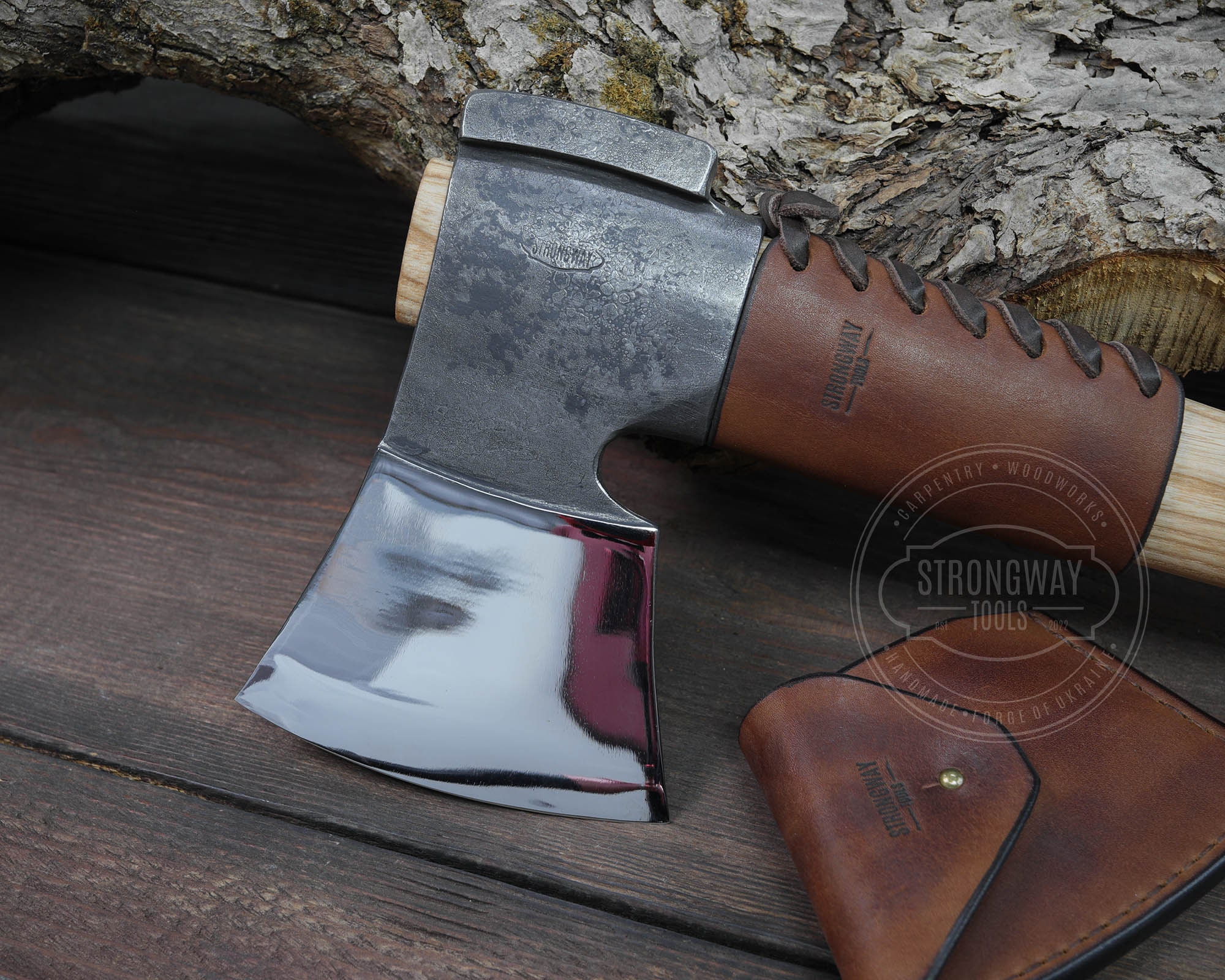 Finnish Bushcraft Axe, Carbon Steel, Finnish Ax, Bushcraft Axe, Hand ...