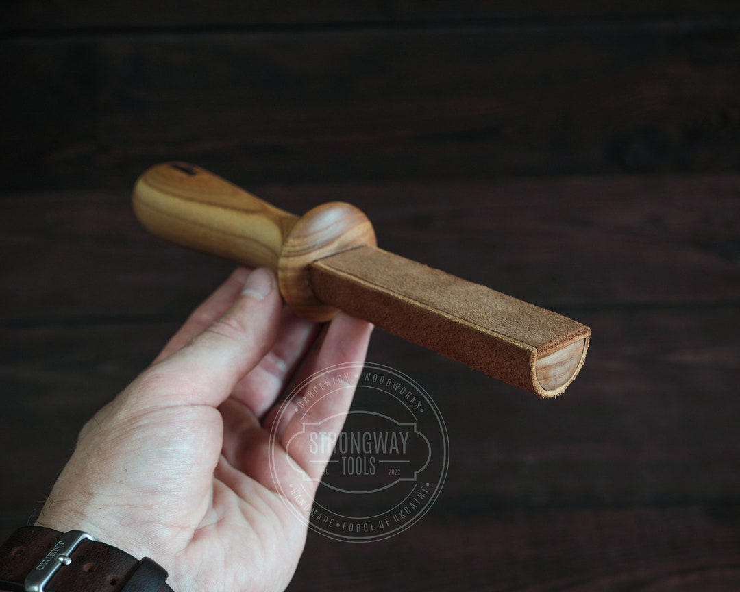 Handmade Double-sided Leather Strop: Wood Carving Tool Sharpener - Etsy