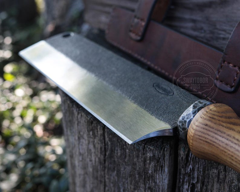 Compact Firewood Log Splitter | Knife Hand Crafted | Hatchet | One-hand ...