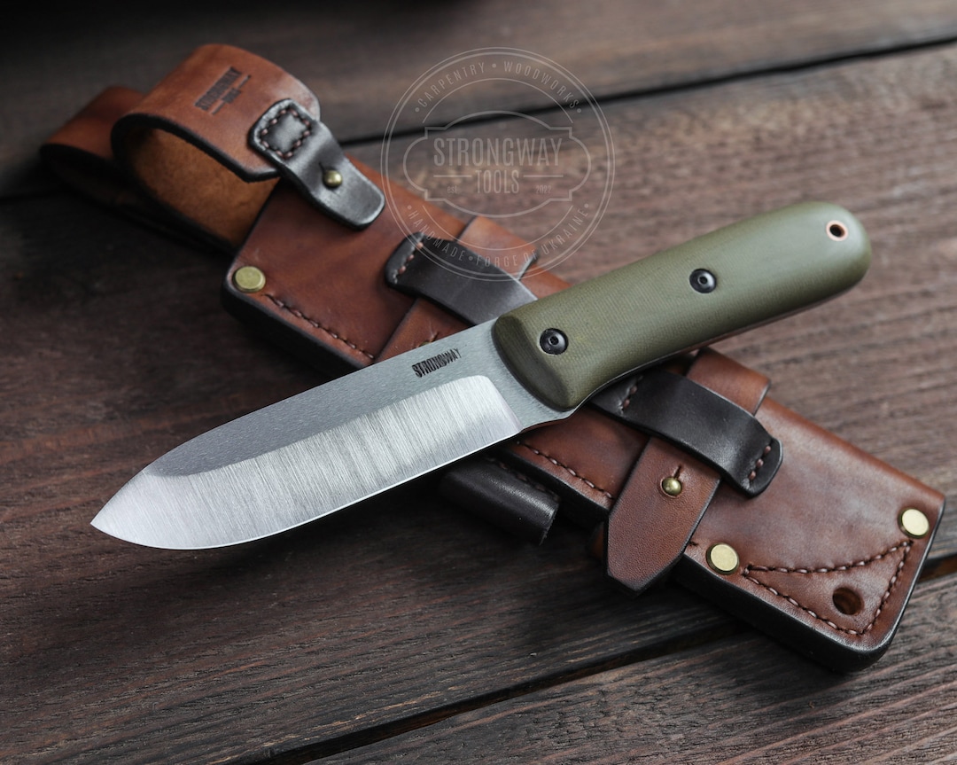 Knife Micarta Handle | Bushcraft Knife | Custom Knife | Knife With ...