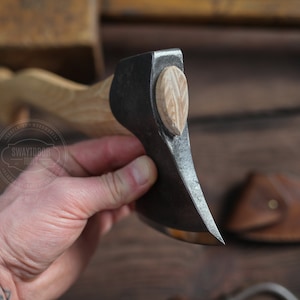 One-sided Edge Carving Axe, Hatchet for Trimming, Carving Tools Single ...