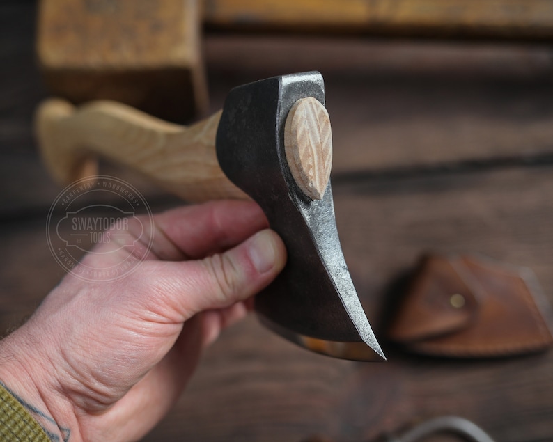 One-sided Edge Carving Axe, Hatchet for Trimming, Carving Tools Single ...