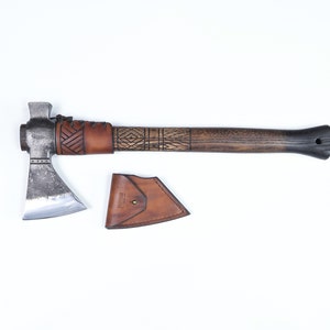 Small Tomahawk Axe, Bushcraft Axe, Forest Axe, Hiking Axe, Forest ...
