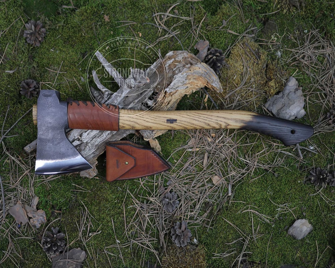 Bushcraft or Camping Axe, Handmade Axe, Hand Forged Axe, Hatchet Axe - Etsy