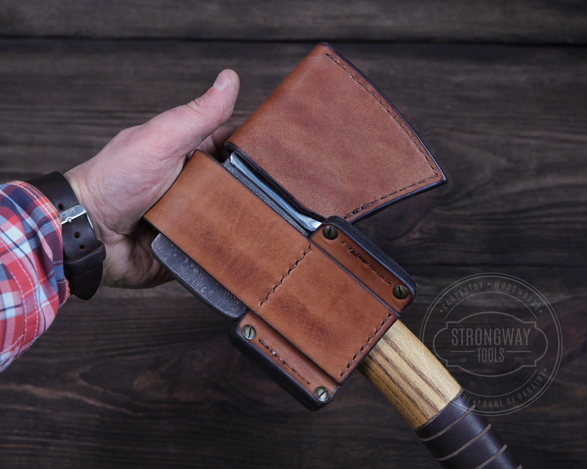 Leather Axe Belt Loop Holder Leather Axe Belt Loop Leather - Etsy