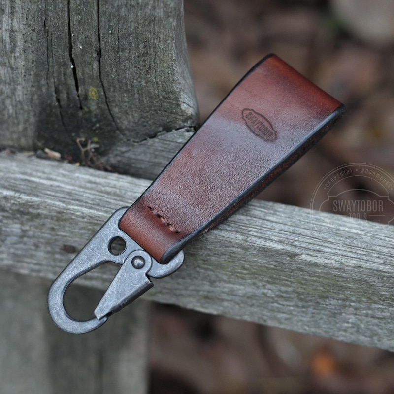 Leather Carabiner - Etsy